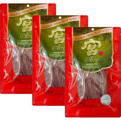 궁 골든올리브 육포 250g X 3개 무료배송 코스트코 쇠고기육포 소고기육포 티몬