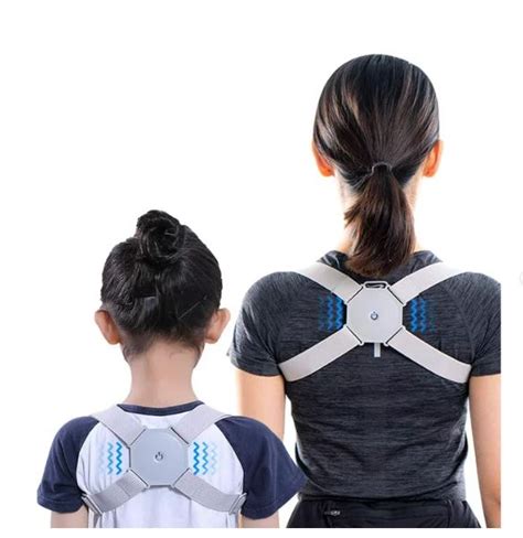 Posture Corrector With Vibration Sensor For Women Men Usb
