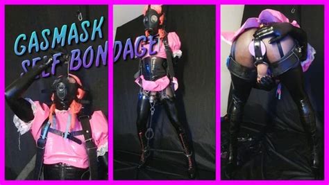 Sissy Maids Self Suspension Bondage In Chastity Canadian Shemale