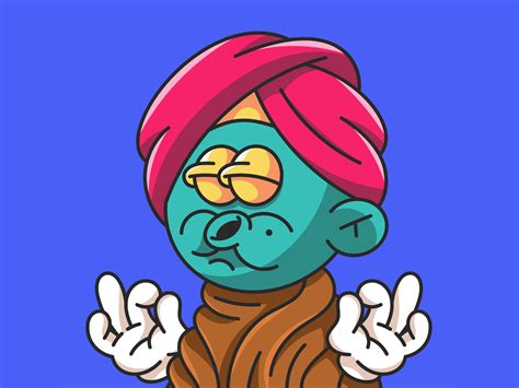 2d Simple Character Design Illustration Created With Vectors By Mark Rise On Dribbble