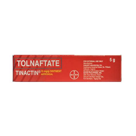 Tinactin Ointment 5g