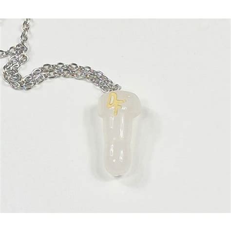 Necklace With Dick Rock Crystal Qx Shop