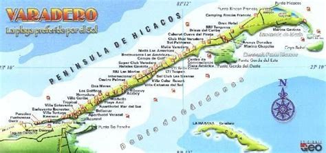 Varadero Map Varadero Varadero Cuba Hotels Varadero Cuba