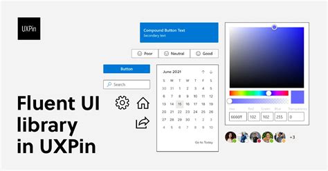 Fluent Ui Library In Uxpin Merge