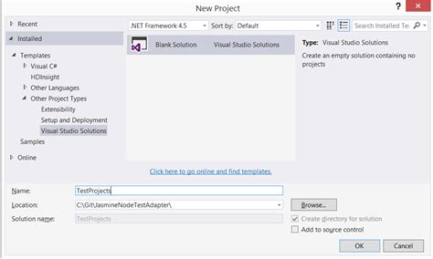 Creating A Visual Studio Test Explorer Adapter With JS Test Adapter JS Test Adapter A Base