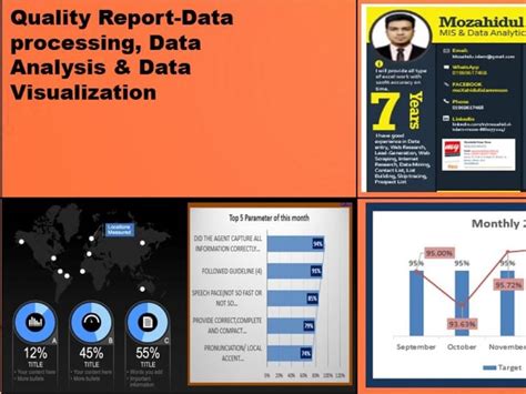 Quality Data Analysis And Visualization Of Any Type Of Data In Excel