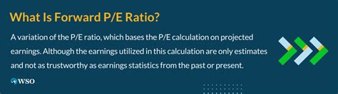 Forward Pe Ratio Example Formula And Downloadable Template Wall