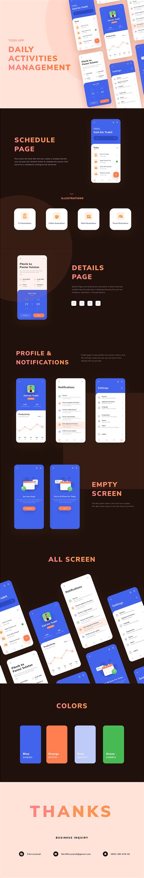 Todo App Design On Behance