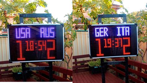 Diy Digital Scoreboards Build Your Own Android App Bluetooth