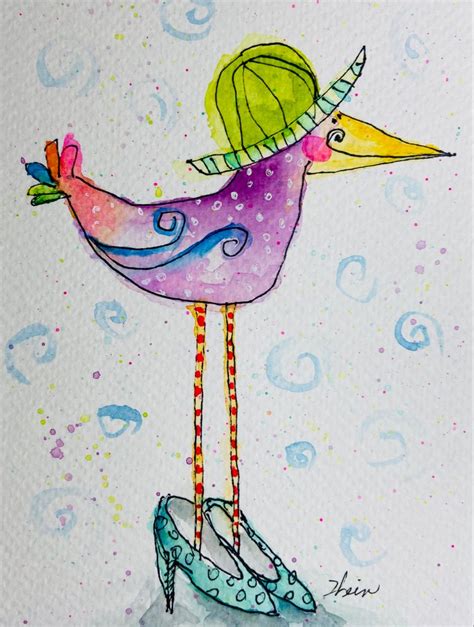 Whimsical Watercolor Birds Artofit