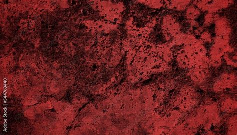 Background Concept Using Old Cracked Wall Material With Red Dominant