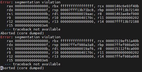 Why Segmentation Error Occur In Gaussian 09 Calculations Researchgate
