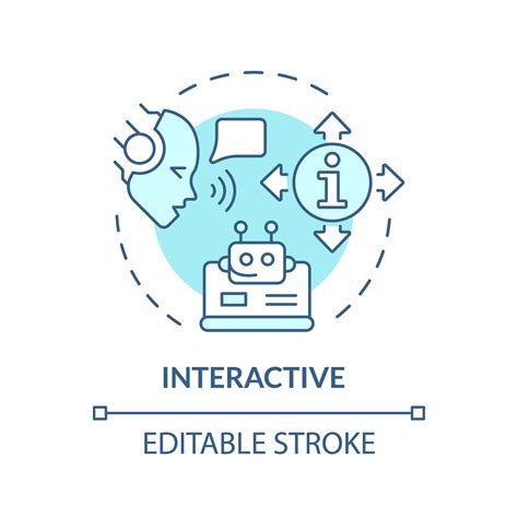 2d Editable Blue Interactive Icon Monochromatic Isolated Vector Thin