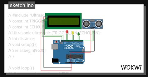 Sensor Jarak Wokwi Esp32 Stm32 Arduino Simulator Sensor Jarak Wokwi Esp32 Stm32 Arduino Simulator