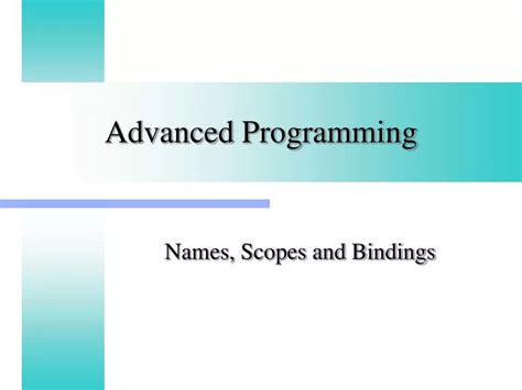 ppt advanced programming powerpoint presentation free download id