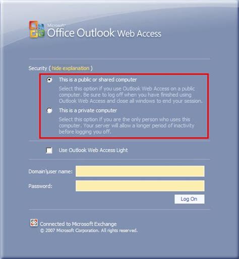 Changing OWA Time Out On An Exchange Server MARKSWINKELS NL
