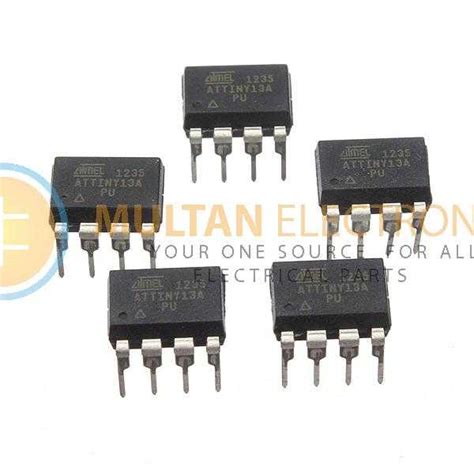 Attiny85 20su Smd Atmel 8kb Flash Microcontroller Multan Electronics
