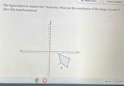 Solved Watch Video Show Examples The Figure Below Is Rotated Clockwise What Are The