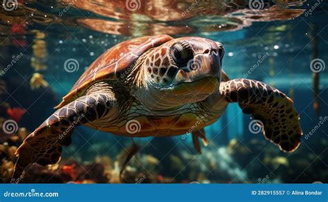 Toxic Ocean Microplastic Pollution Created With Generative Ai Royalty