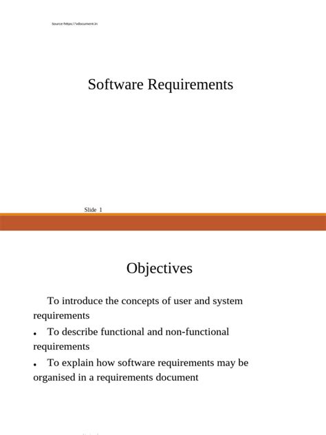 Software Engineering Software Requirements Pdf Specification Technical Standard System