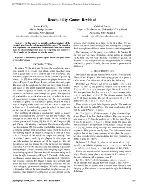 pdf reachability games revisited