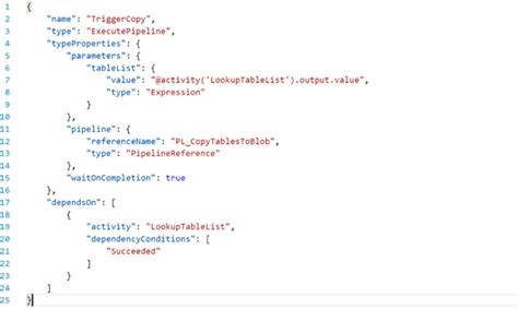 Using Lookup Execute Pipeline And For Each Activity In Azure Data
