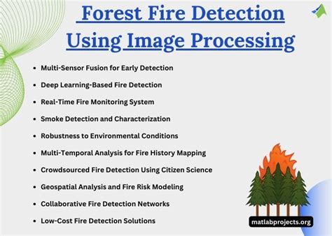 Forest Fire Detection Using Image Processing Ideas