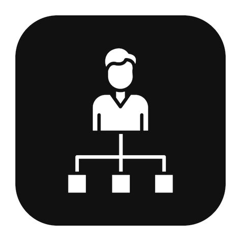 Premium Vector Hierarchy Vector Illustration