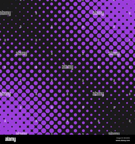 Abstract Geometrical Halftone Dot Pattern Background Black And Purple Vector Design Stock