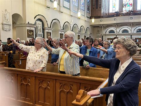 Blessing Of Sr Elizabeth Davis As She Attends The Synod In Rome