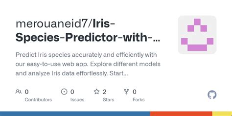 Github Merouaneid7iris Species Predictor With Django And Tailwindcss