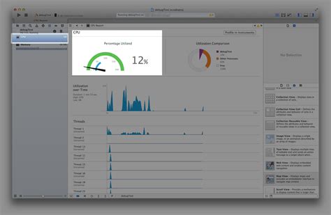 Xcode 5 Xcode 5のデバッグ機能 Debug gauges DevelopersIO