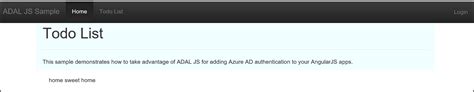 Build A Single Page Web Application Using Oauth And Adaljs With Ad Fs