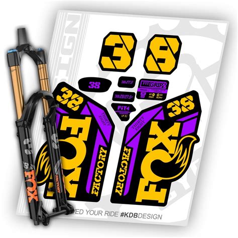 Jual Decal Fork Fox 38 Float Factory 2021 Ter Baru Klaten Decal Bike