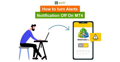 how do you set price alerts with metatrader 4