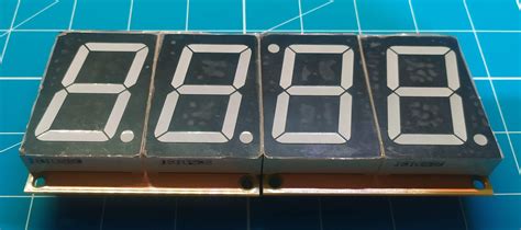 Modulo BIG7SEG 2Display Modulo Para Control De Displays 7 Segmentos 1 8 Pulgadas Anodo Y