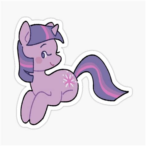 MLP Twilight Sparkle Sticker For Sale By Magicact Redbubble