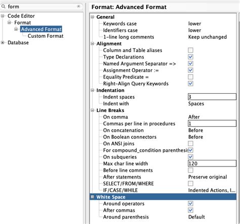 Noformat Not Working · Issue 246 · Trivadisplsql Formatter Settings