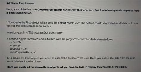 Solved The Class Should Have The Following Private Member