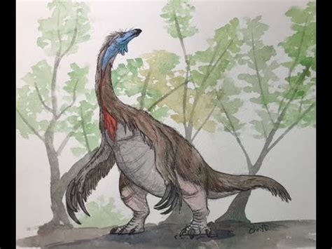 Learn To Draw Therizinosaurus With Paleo Artist Chris Dipiazza And Field