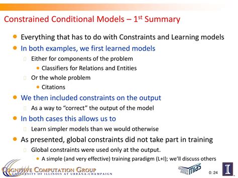 Ppt Integer Linear Programming In Nlp Constrained Conditional Models Powerpoint Presentation