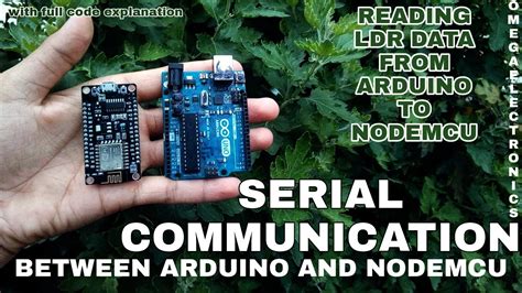 Serial Communication Between Arduino And Nodemcureading Sensor Data