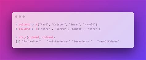 Concatenating And Splitting Strings In R — Data Moves Me