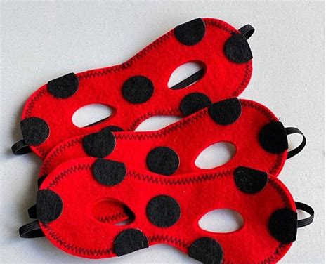 Felt Bug Mask Handmade Bug Birthday Party Favor Etsy
