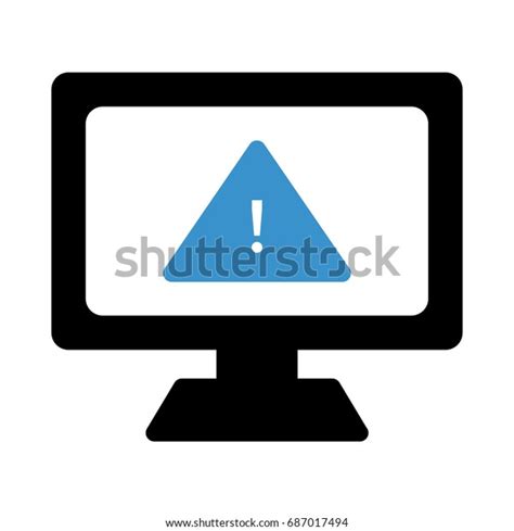 Lcd Error Stock Vector Royalty Free Shutterstock