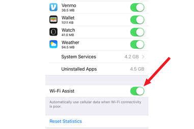 IOs WiFi Assist How To Turn Off WiFi Assist Worst New Ios Features Thrillist