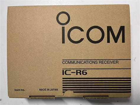 ICOM R6 Receiver Radio ICOM IC R6 SPORT Communication Receiver Broadband AM FM ALAFONE
