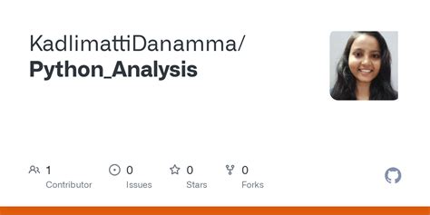 GitHub KadlimattiDanamma Python Analysis