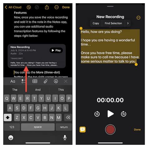 Use Live Audio Transcription In Notes In Ios 18 On Iphoneipad