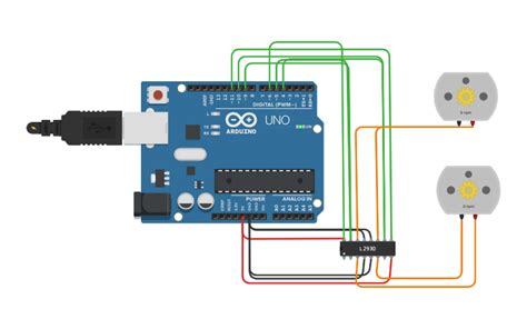 Circuit Design Motor Speed Control Tinkercad